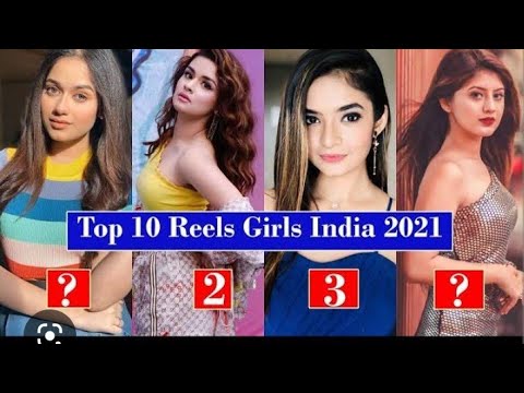 Top 10 Famous Female Instagram Reels Star in India Funny video on ...