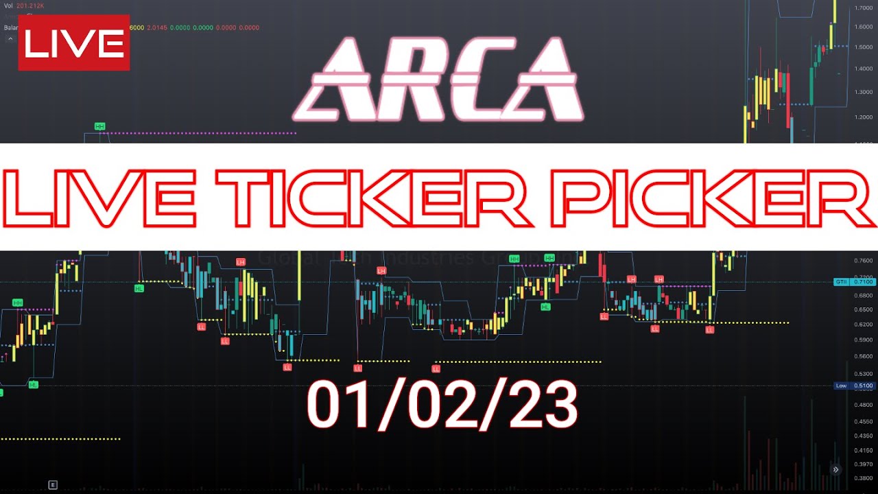 Arca. Live Ticker Picker 01/02/23 NEW YEAR Live Chat - YouTube