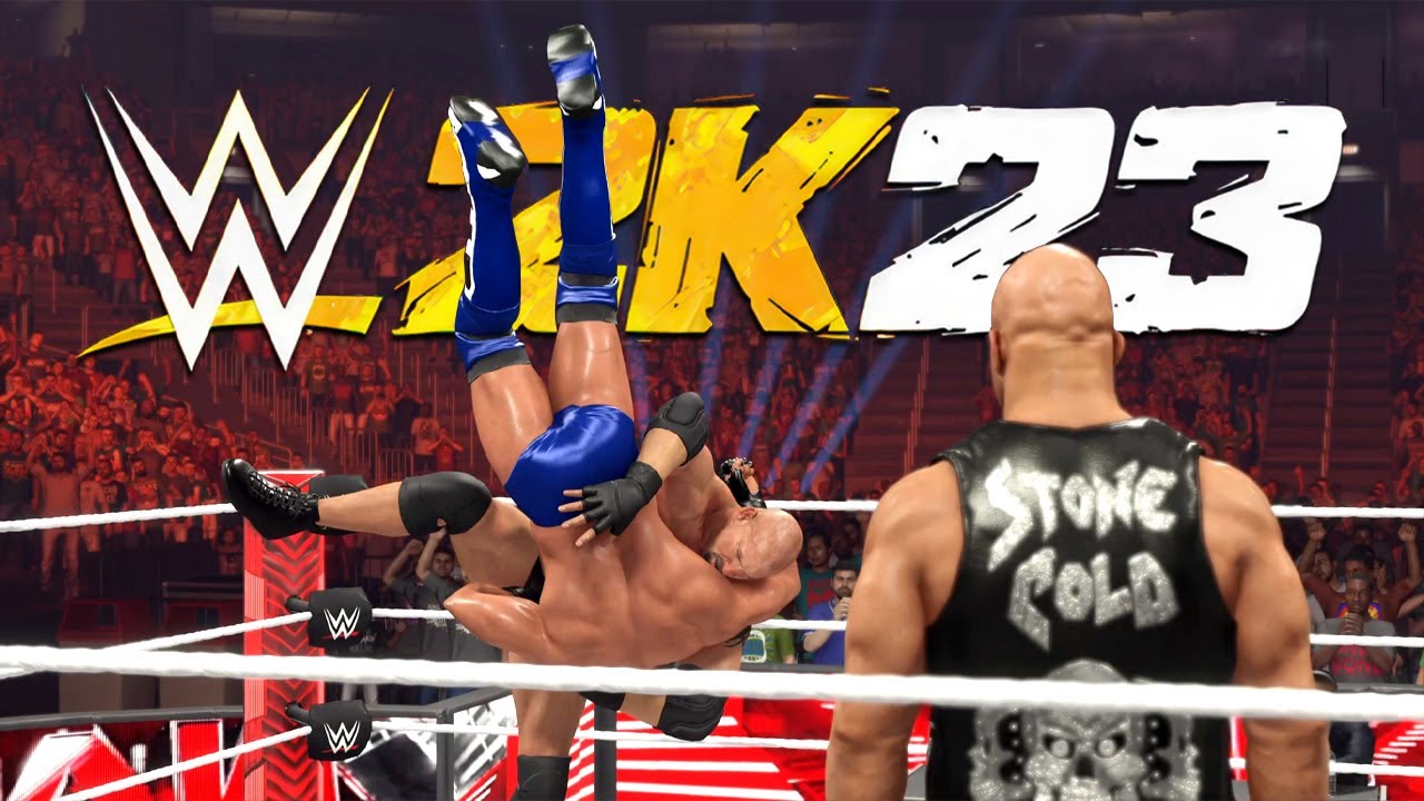 Special Referee Stone Cold Steve Austin! Gold Berg VS Ken Shamrock WWE ...