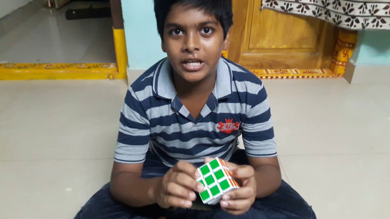 2 easy steps to learn full rubix's cube by vinay - YouTube