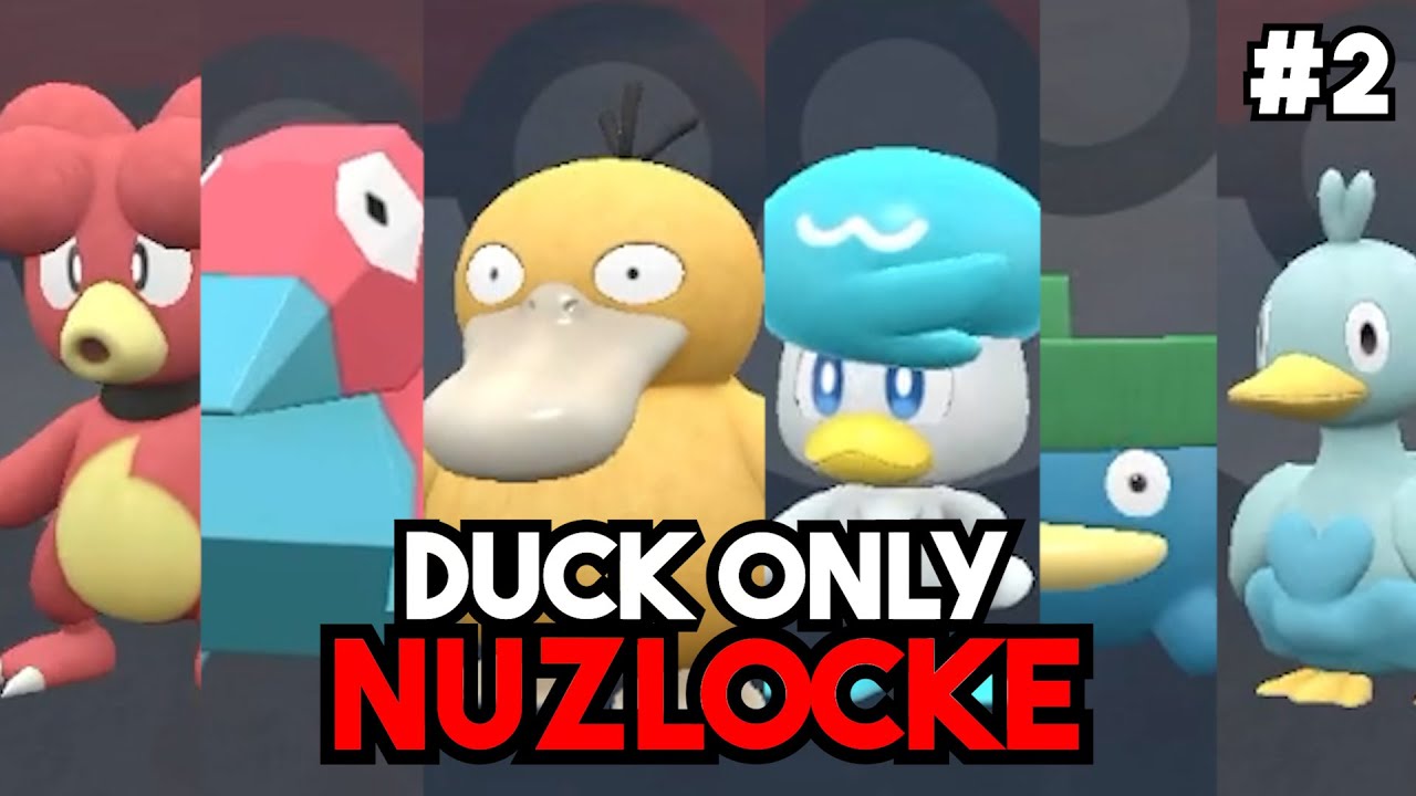 Ducks for the Duck God - Pokemon Violet Duck Only Nuzlocke - YouTube