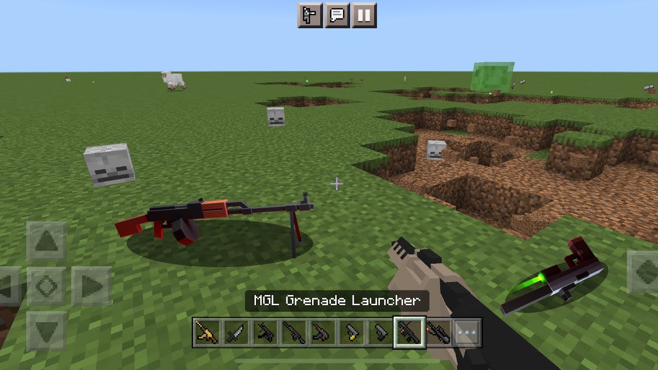 Absolute Guns 2 3D MOD in Minecraft PE - YouTube