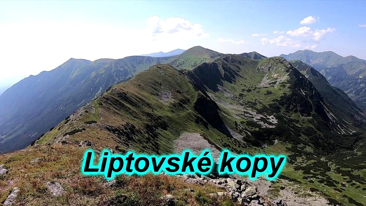 Západní Tatry - Liptovské kopy - YouTube
