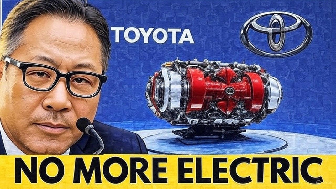 TOYOTA CEO: THIS NEW ENGINE WILL END ELECTRIC CARS," SAYS TOYOTA CEO ...