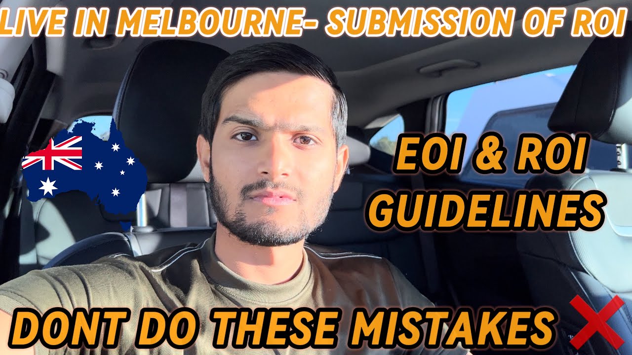 EOI AND ROI SUBMISSION GUIDELINES - COMMON MISTAKES - INVITATION ROUNDS VICTORIA - YouTube