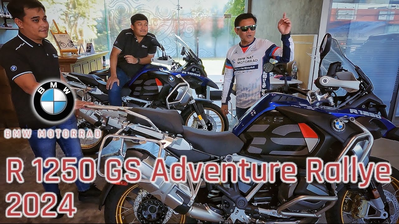 BMW R1250GSA 2024 rallye - YouTube