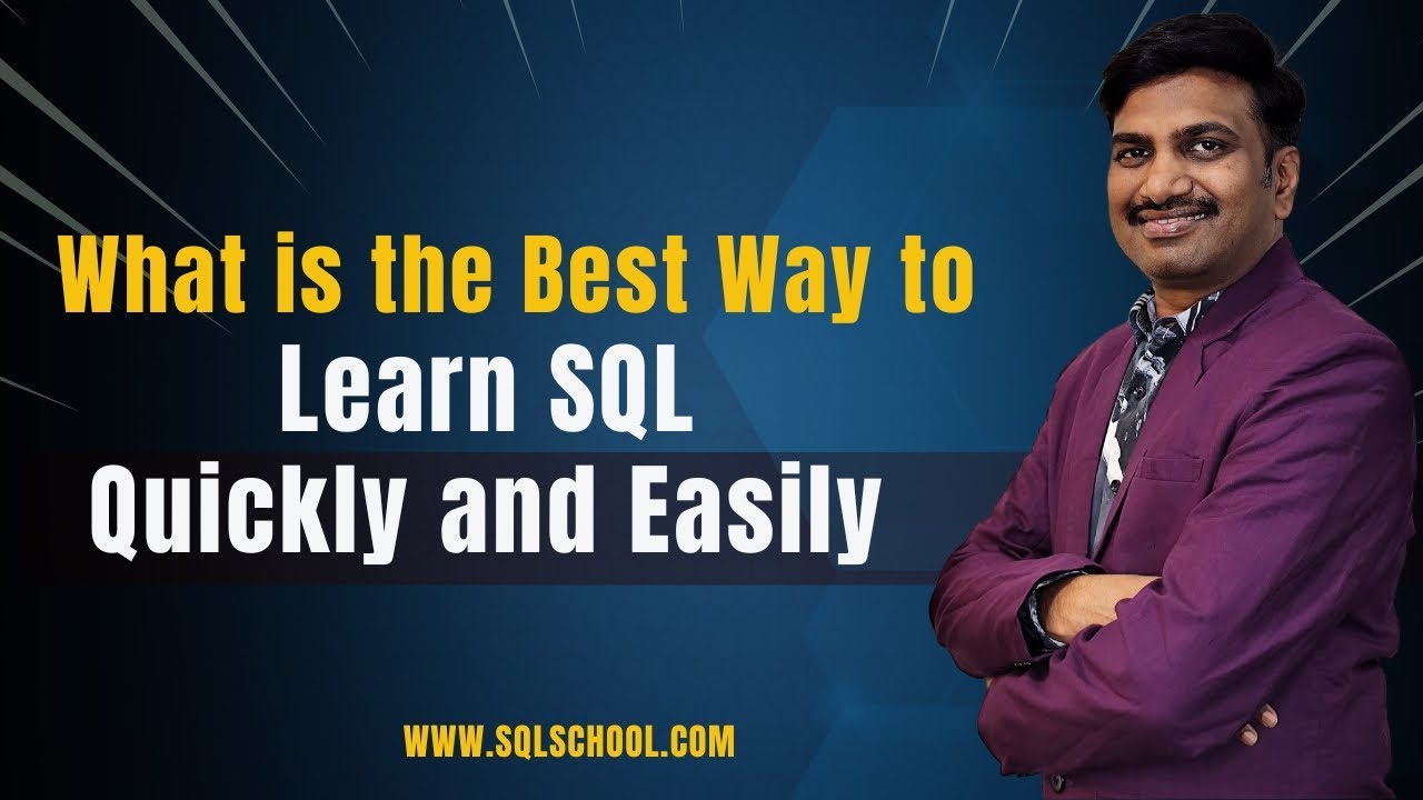 What is the Best Way to Learn SQL Quickly and Easily SQLSCHOOL - YouTube