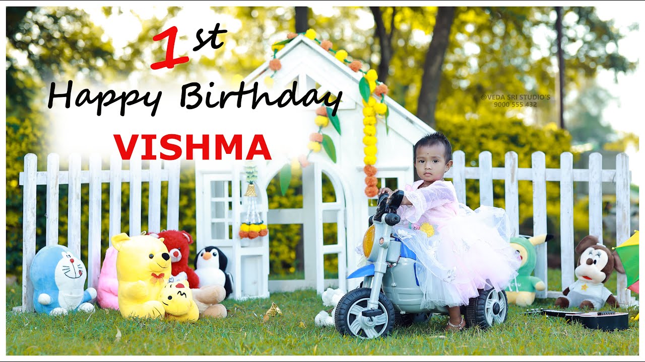 Vishma 1st Birthday - YouTube