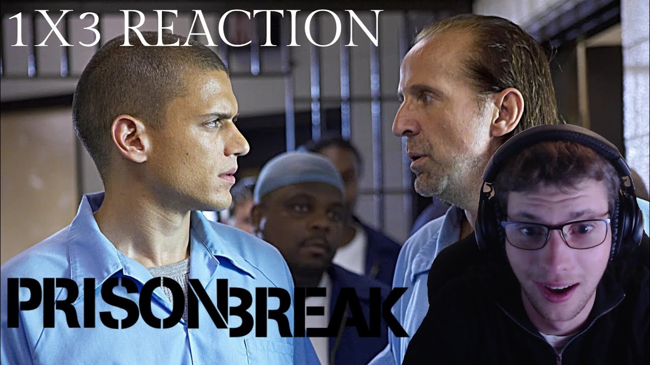 FIRST TIME WATCHING! "Kinda" PRISON BREAK S1 Episode 3 Reaction - YouTube