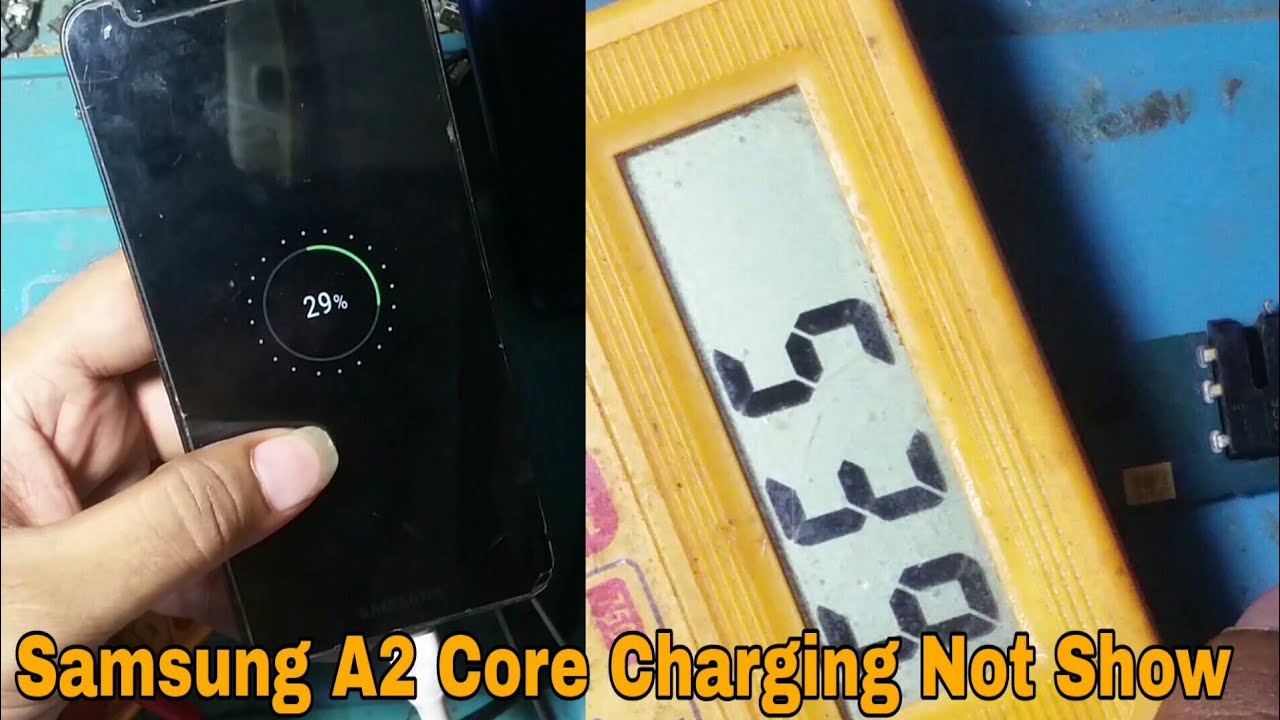 Samsung A2 Core Charging Solution | Charging Not Show - YouTube