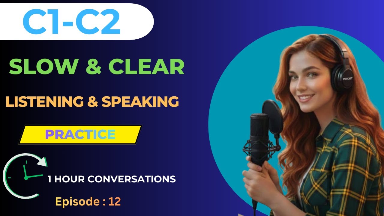 C1–C2 Advanced English Listening Practice | 1 Hour Podcast with Real ...
