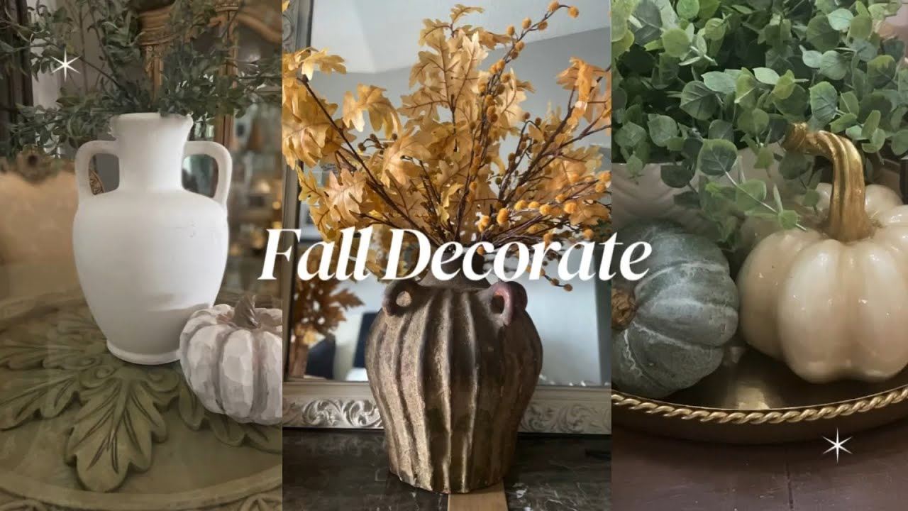 Fall Decorating - YouTube