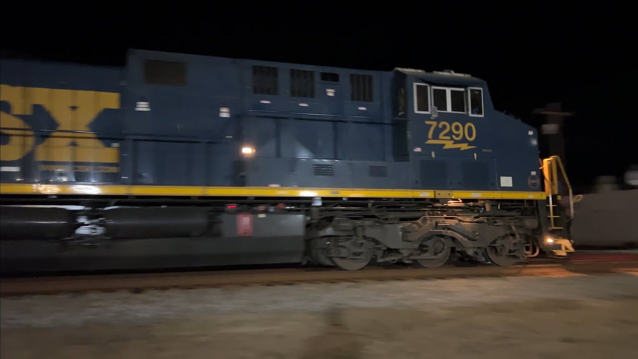 Volume Up! CSX 7290’s Incredible Narrow Font K5LA Echoes Through Benson ...