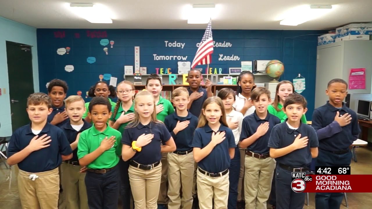 Today's Pledge Of Allegiance 03/17/2020 - YouTube