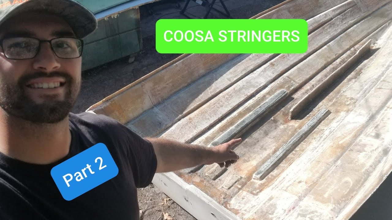 DIY FIBERGLASS BOAT BUILD (Stringers) - YouTube