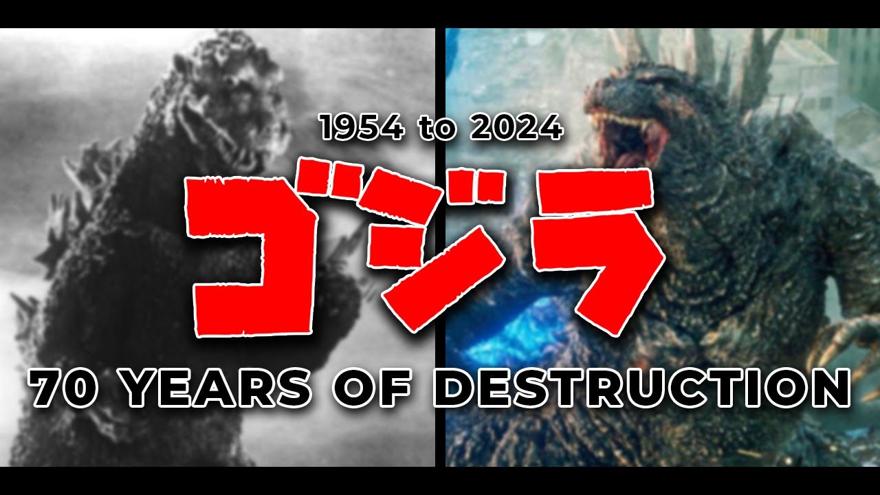 Godzilla 70 Years of Destruction (1954-2024) - YouTube