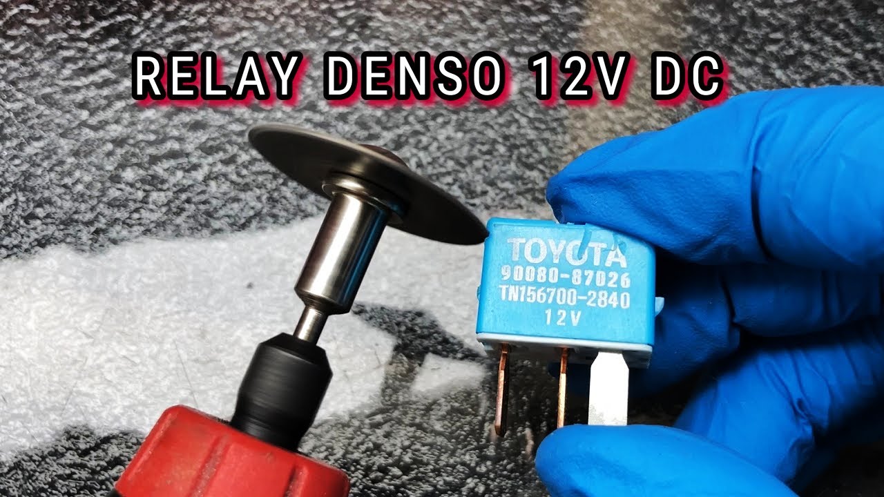 OPEN/DESTROY RELAY "DENSO" 12V DC. TOYOTA. MAIN RELAY. - YouTube