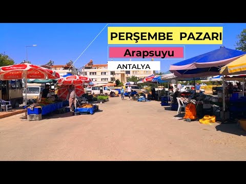 Antalya Arapsuyu Perşembe Pazarı Konyaaltı #antalya#arapsuyu#konyaalti#turkey#bazar