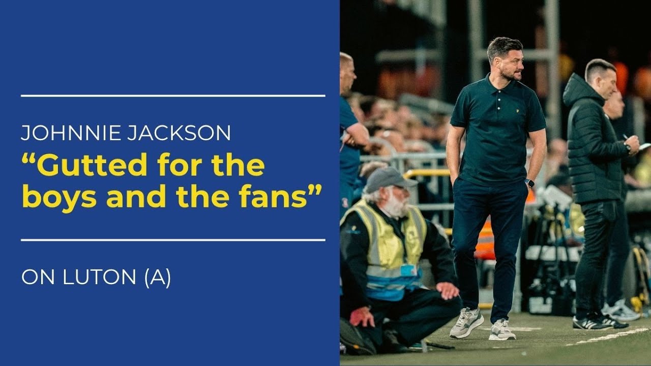 💬 "Gutted for the boys and the fans" | Johnnie on Luton (A) 🟡🔵 - YouTube