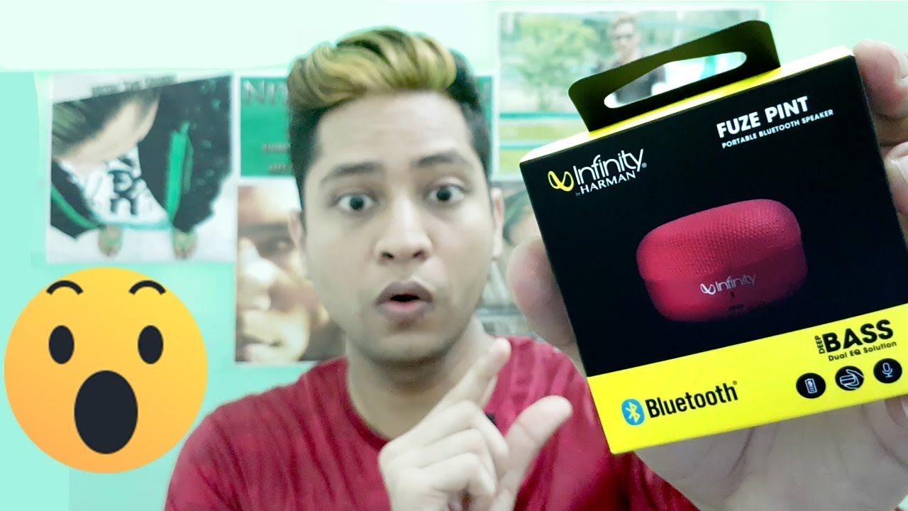 Infinity fuze pint portable bluetooth speaker unboxing review and sound ...