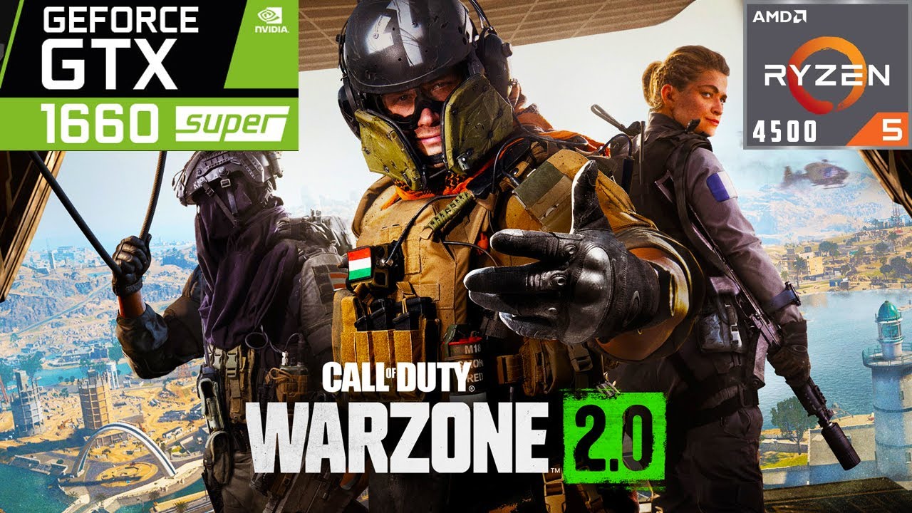Call of Duty® Warzone 2.0 (FPS Test) Ryzen 5 4500 + ZOTAC GAMING ...