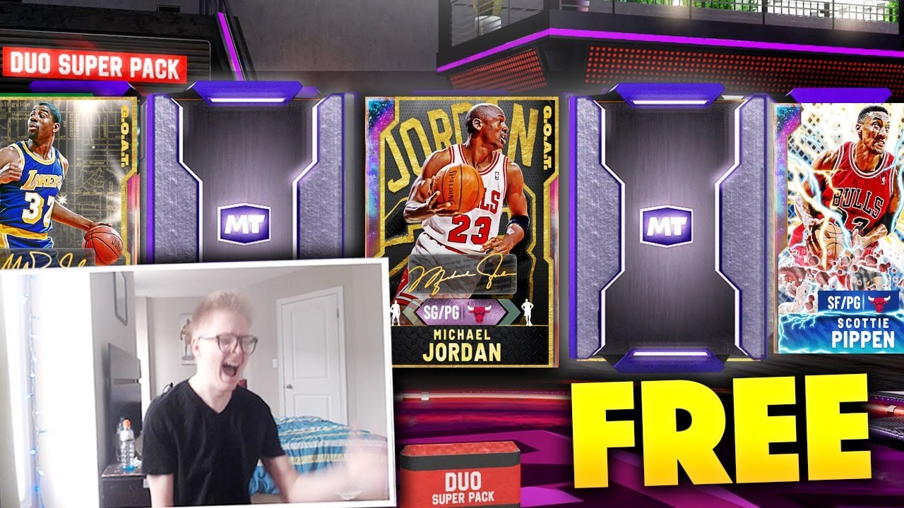 2K GAVE ME 20 FREE DYNAMIC DUO PACKS AND I PULLED 2 GALAXY OPALS WTF ...
