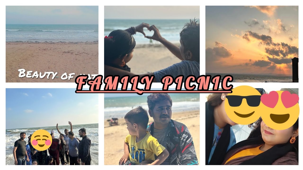 MAHMOODA APA K KUMBA GAYE PICNIC PAR \\TURTLE BEACH\\ Itrat Fahad 🏊🚣🏄🏝️ ...