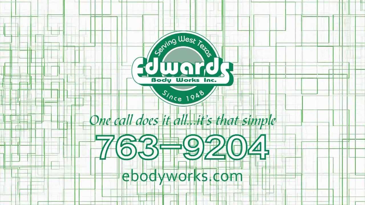 Edwards Body Works - TV Commercial - YouTube