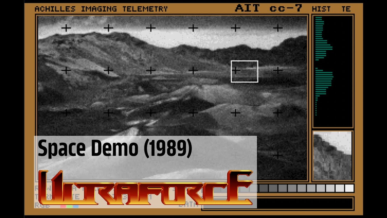 Ultra Force - Space Demo - 1989 - YouTube