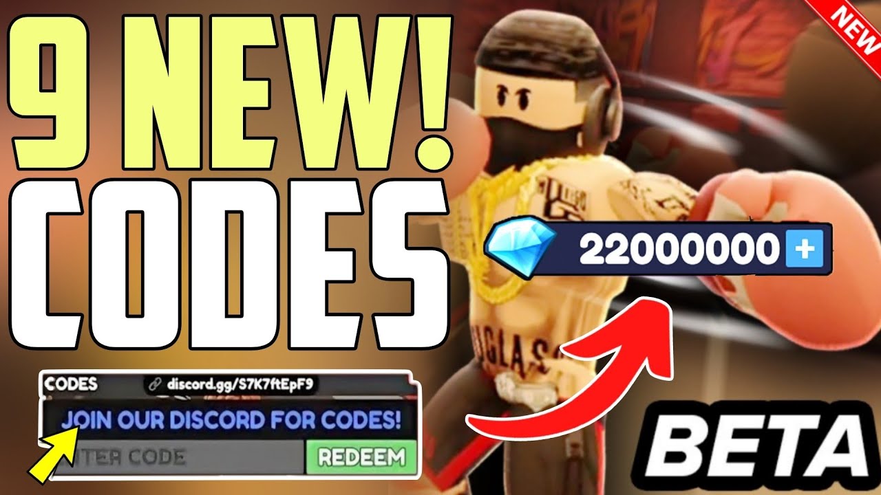 ⚠️New!! Codes⚠️BOXING BETA ROBLOX CODES 2025 - BOXING BETA CODES 2025 ...