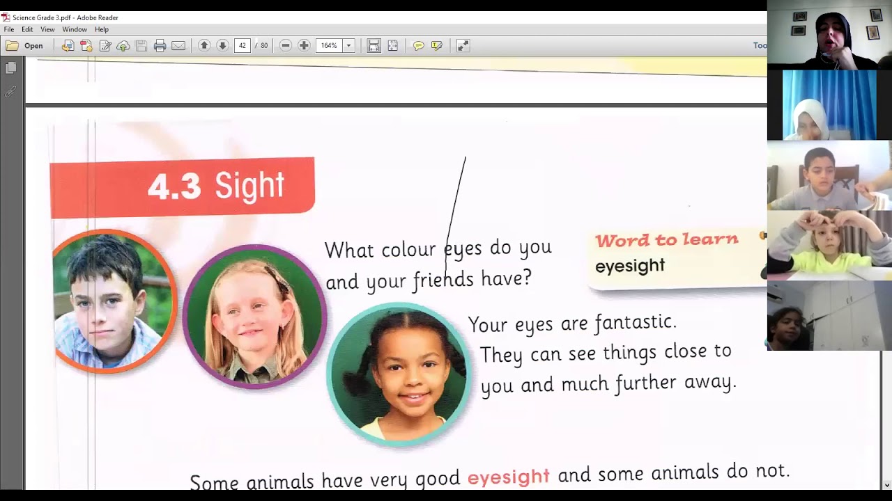 Science Grade 3 Sorting Humans part1 - YouTube