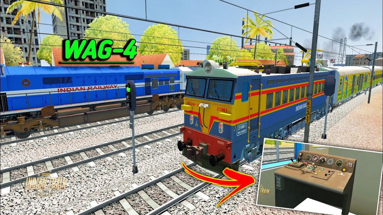 WAG-4 with January 🥰or New classes Engine with ⛔//Chennai To Bangalore ...