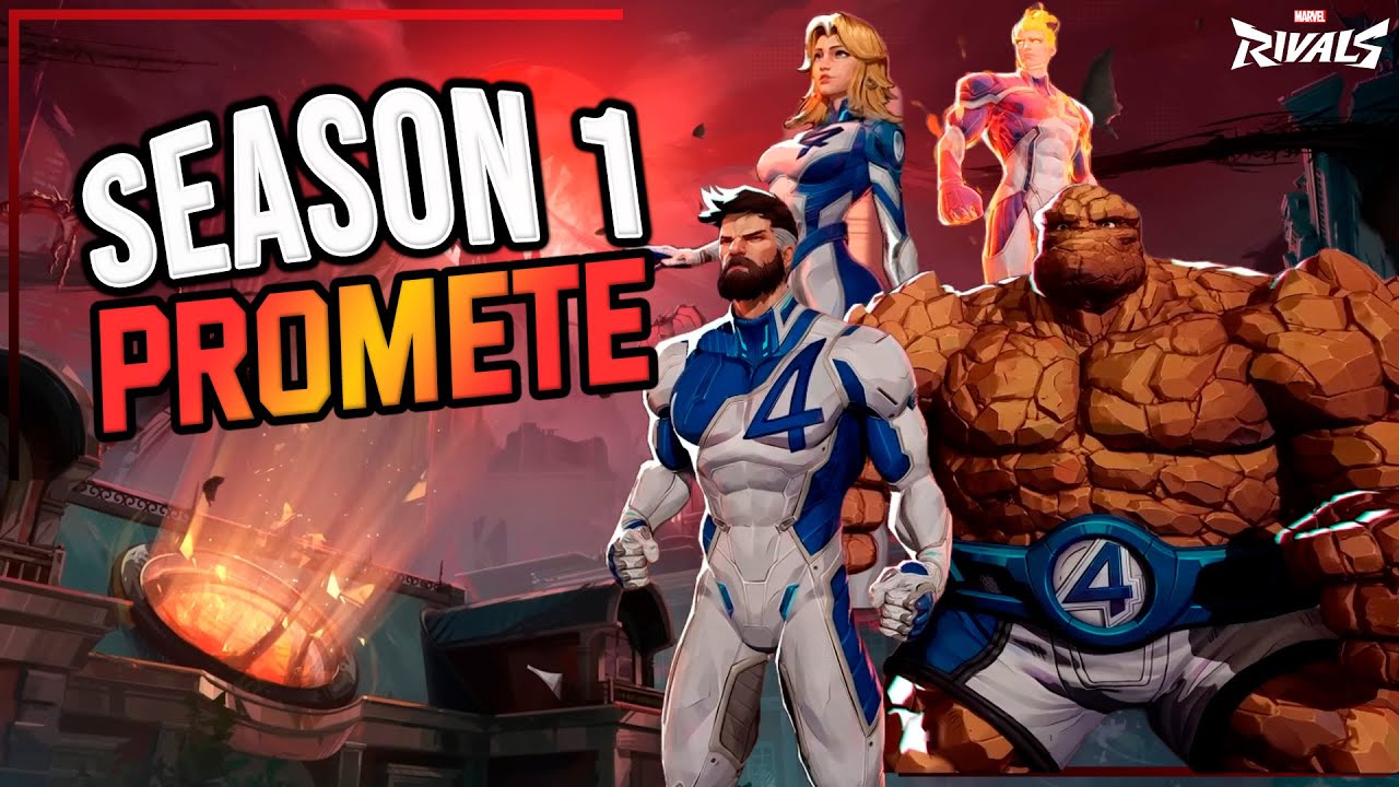 VAZOU Habilidades do COISA e Trailer da Temporada 1 de Marvel Rivals ...