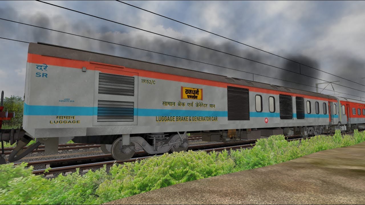 All types of LHB Coach Livery Compilation of Indian Railways in MSTS ...