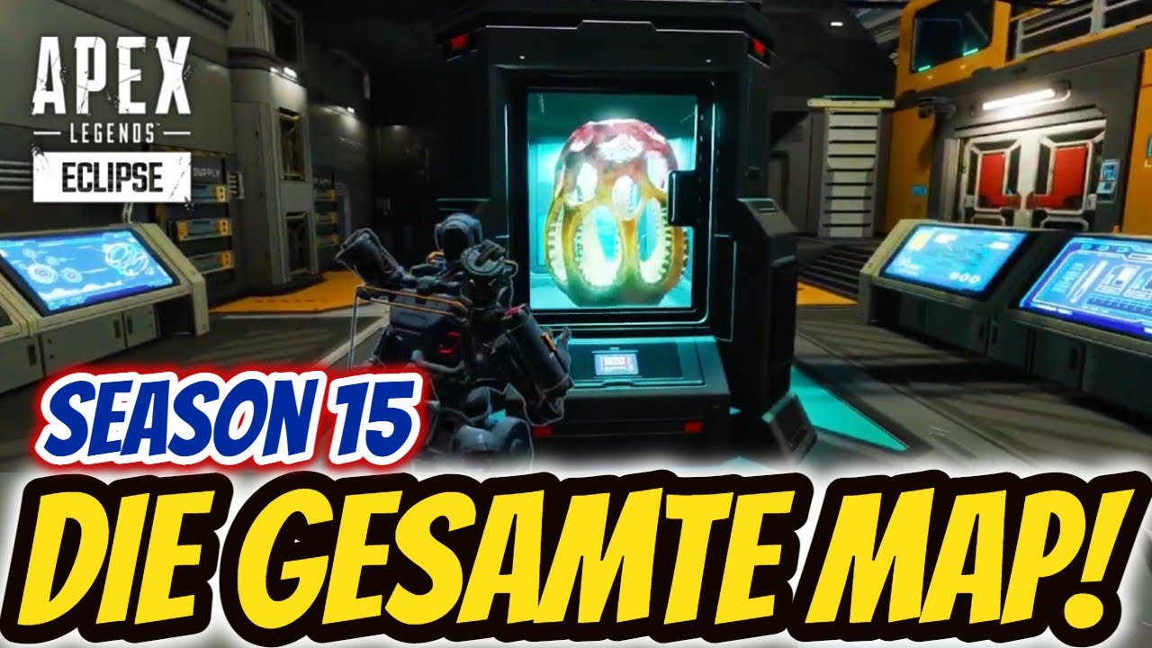 Die GESAMTE OFFIZIELLE Season 15 MAP "DEVIDED MOON" / Apex Legends ...