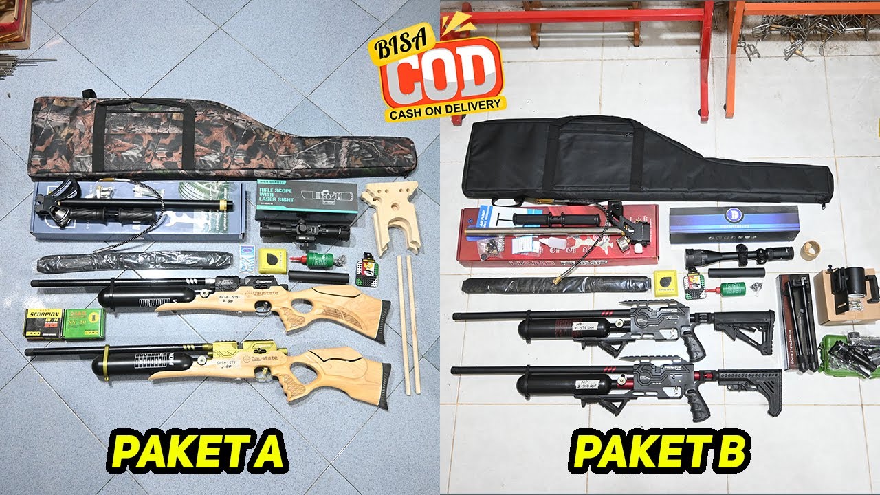 Harga senapan angin PCP BOCAP 500CC FULLSET siap pakai (BOCAP PREDATOR ...