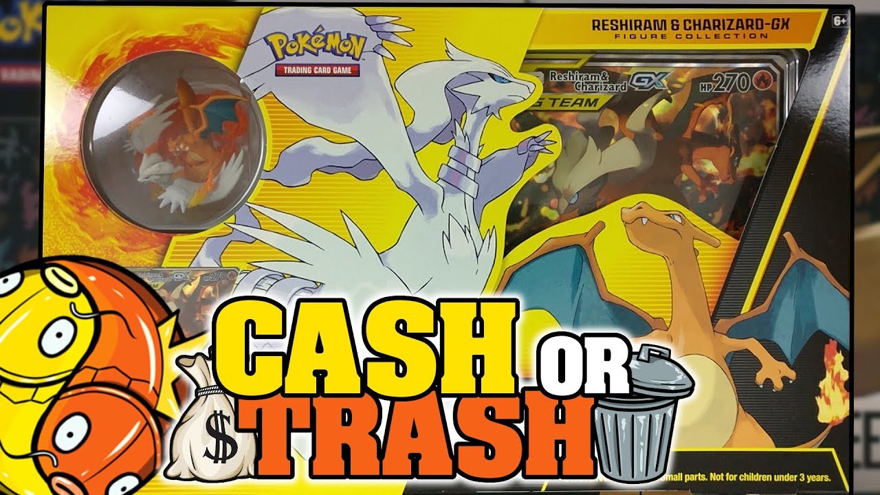 CASH OR TRASH mit Reshiram Charizard Collection! Pokemon TCG Booster ...