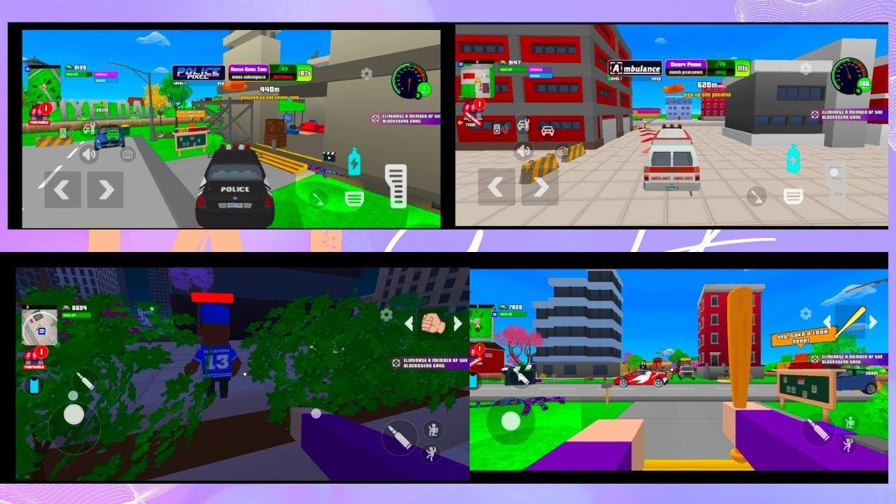 Gangs Wars: Pixel Shooter RP Game | offline mobile game @TAJGamePlay ...