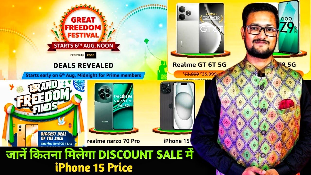 Great Freedom Festival Amazon 2024 | Mobile Offers In Amazon Great ...