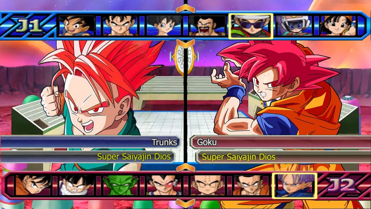 Trunks SSG VS Goku SSG | Dragon Ball Z Budokai Tenkaichi 3 Version ...