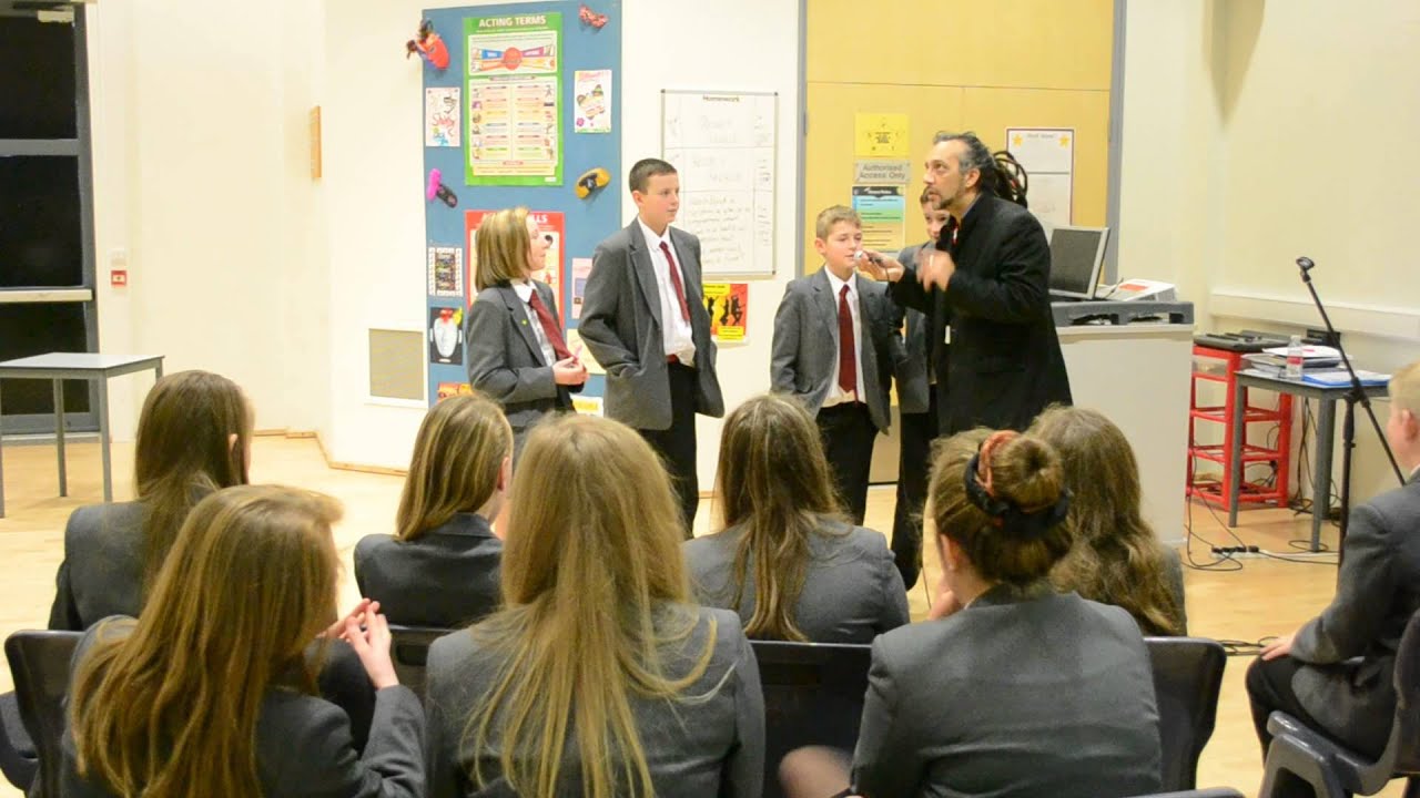 Torquay Academy - Dreadlock Alien Poetry Workshop 2015 - 3 - YouTube