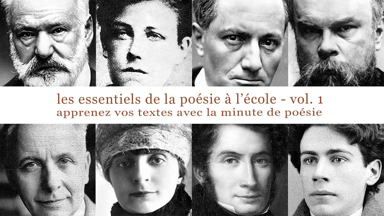 La minute de poésie : Les Essentiels de la Poésie à l'École (Vol. 1 ...
