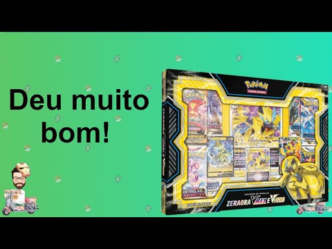 BOX ZERAORA V-ASTRO - Pokemon TCG - Tempestade Prateada - Copag - YouTube