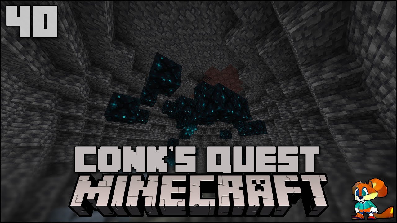 A Bunch Of Skulk Geodes | Conk's Quest in Minecraft | Part 39 - YouTube