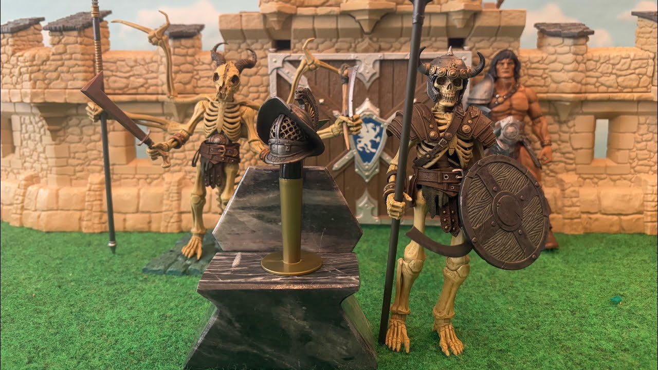 Skeleton Raider Mythic Legions Action Figure Reviewed!! - YouTube