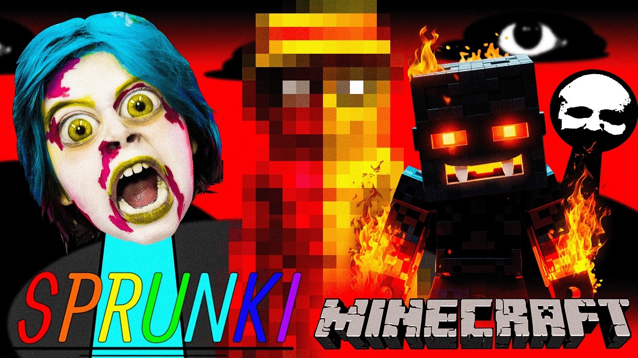 SPRUNKI: MAS AGORA SÃO YOUTUBERS DE MINECRAFT - ATHOS, CADRES ...