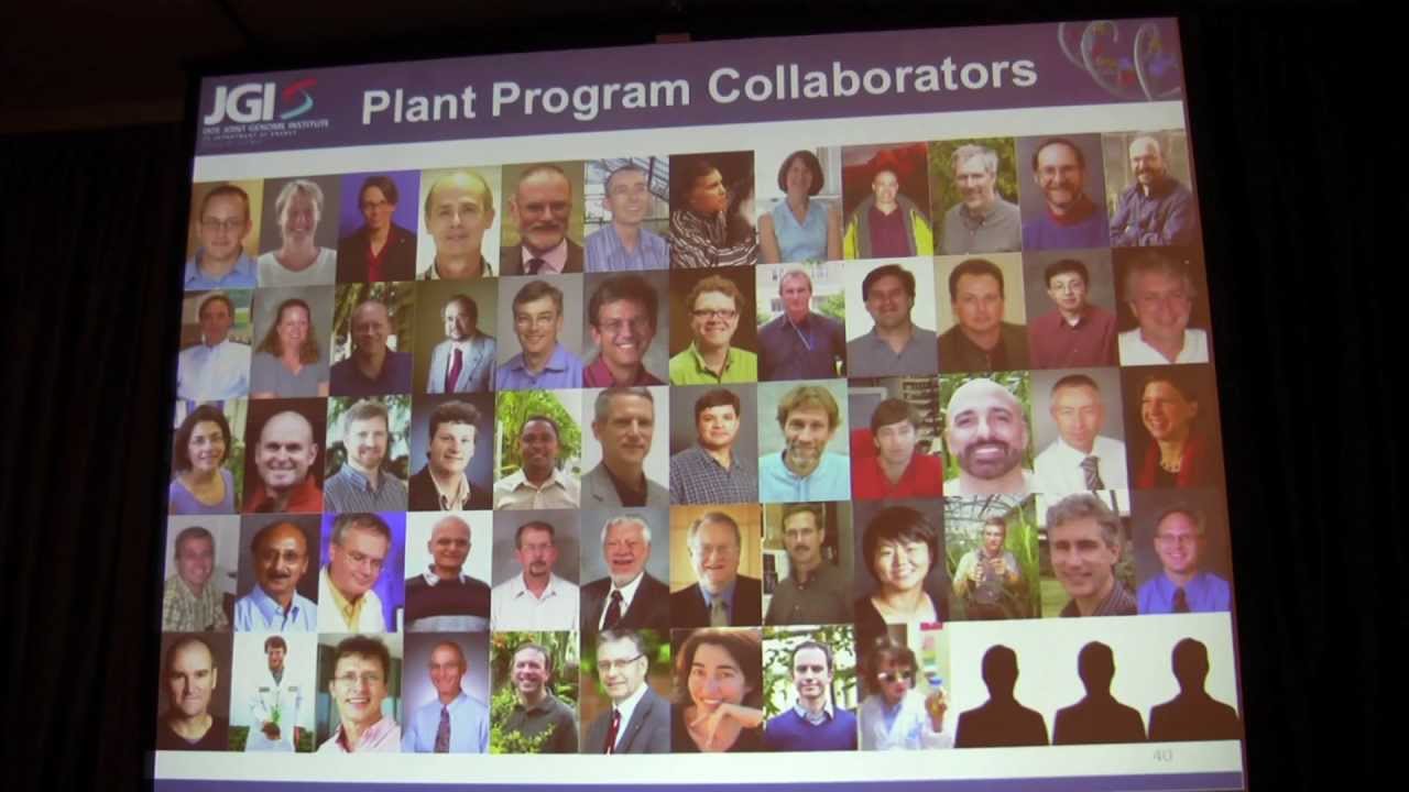 Jeremy Schmutz at the 2013 Genomics of Energy & Environment Meeting ...