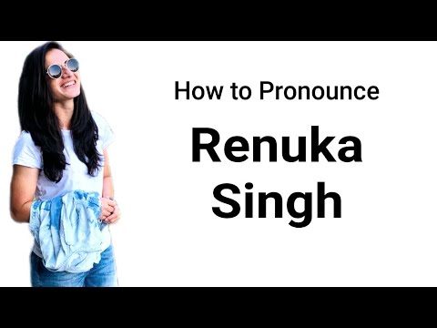 Renuka Singh - Pronunciation and Meaning - YouTube