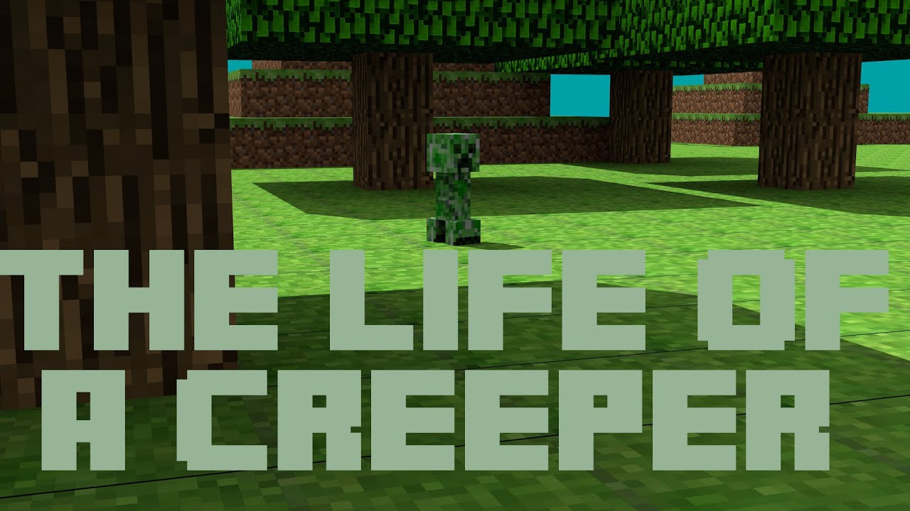 the life of a creeper (minecraft animation) #3 - YouTube