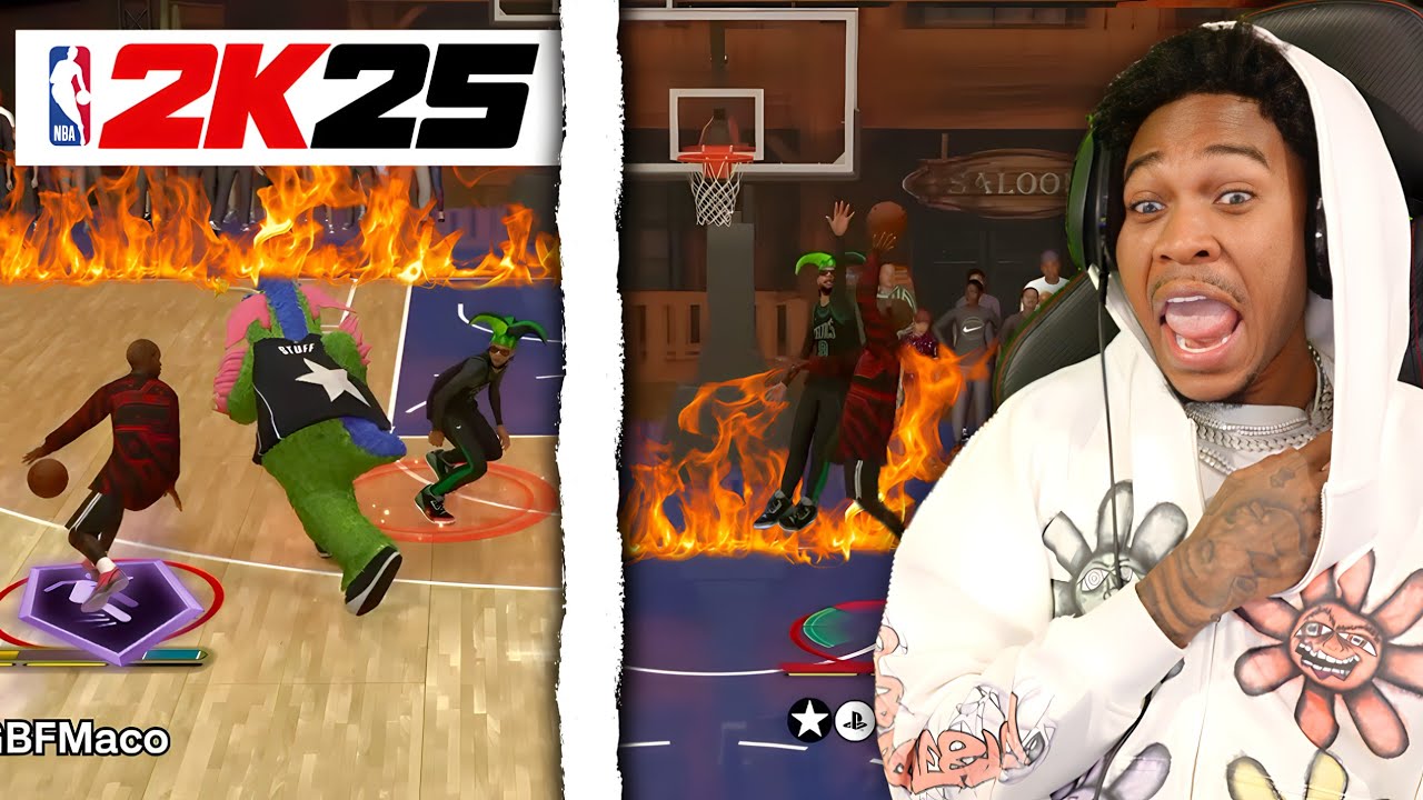 2K GOD Scores 20 Points On 2v2 Courts - YouTube